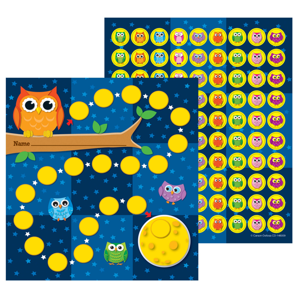 Owls Mini Incentive Charts