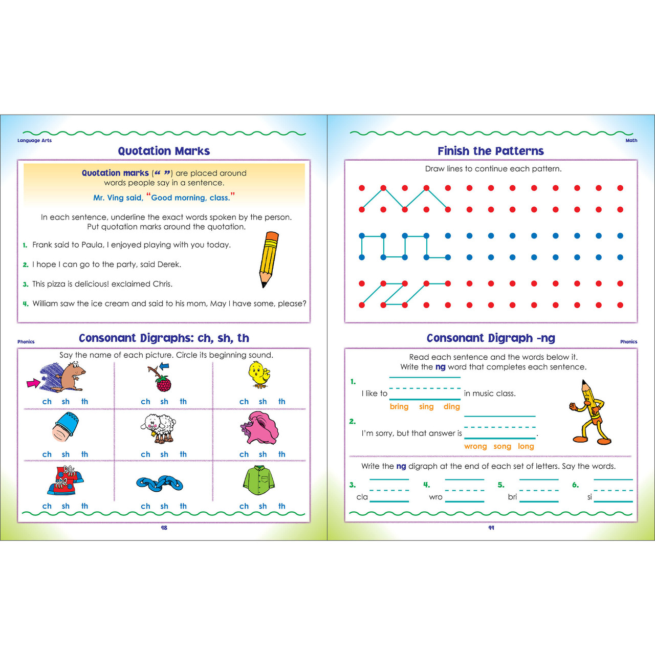 Grade 2 Mastering Basic Skills Second Grade Activity Book Paperback