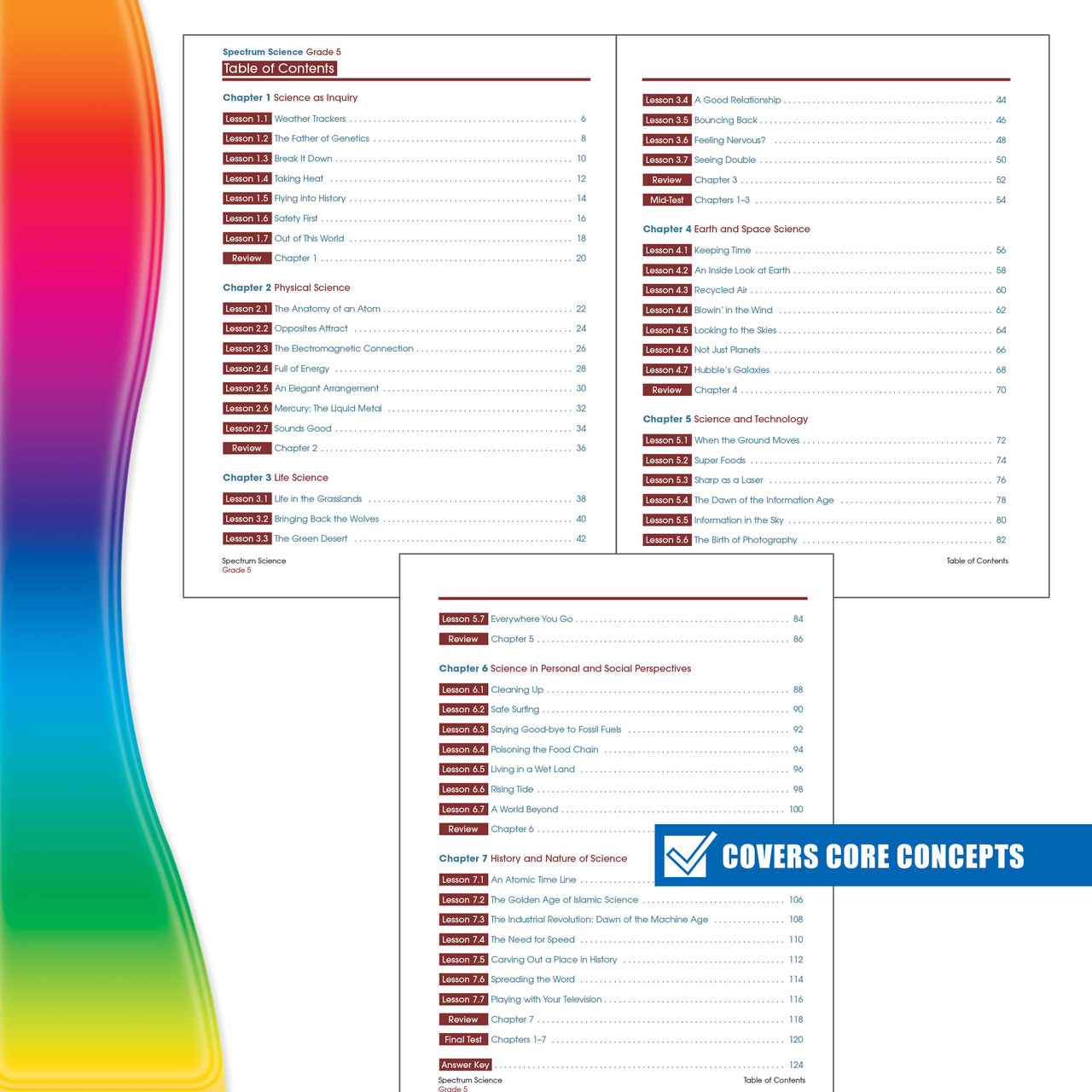 Grade 5 Spectrum Science Workbook eBook (PDF)
