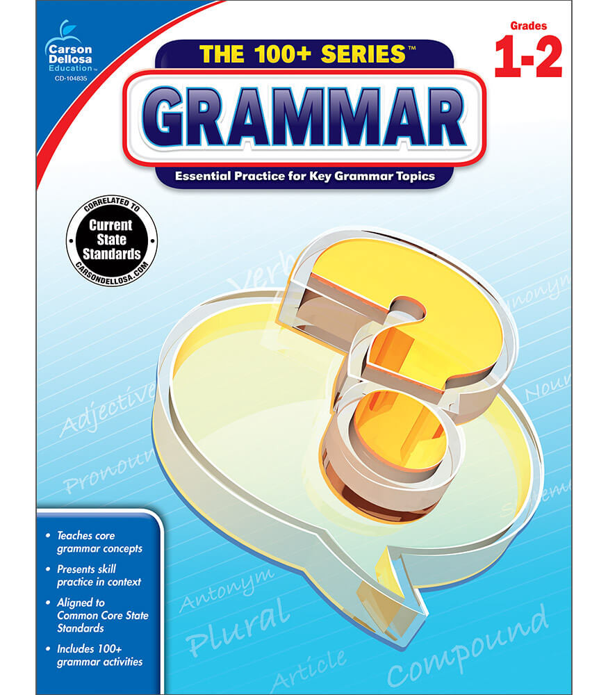 Grade 1-2 The 100+ Series™ Grammar Workbook eBook (PDF)