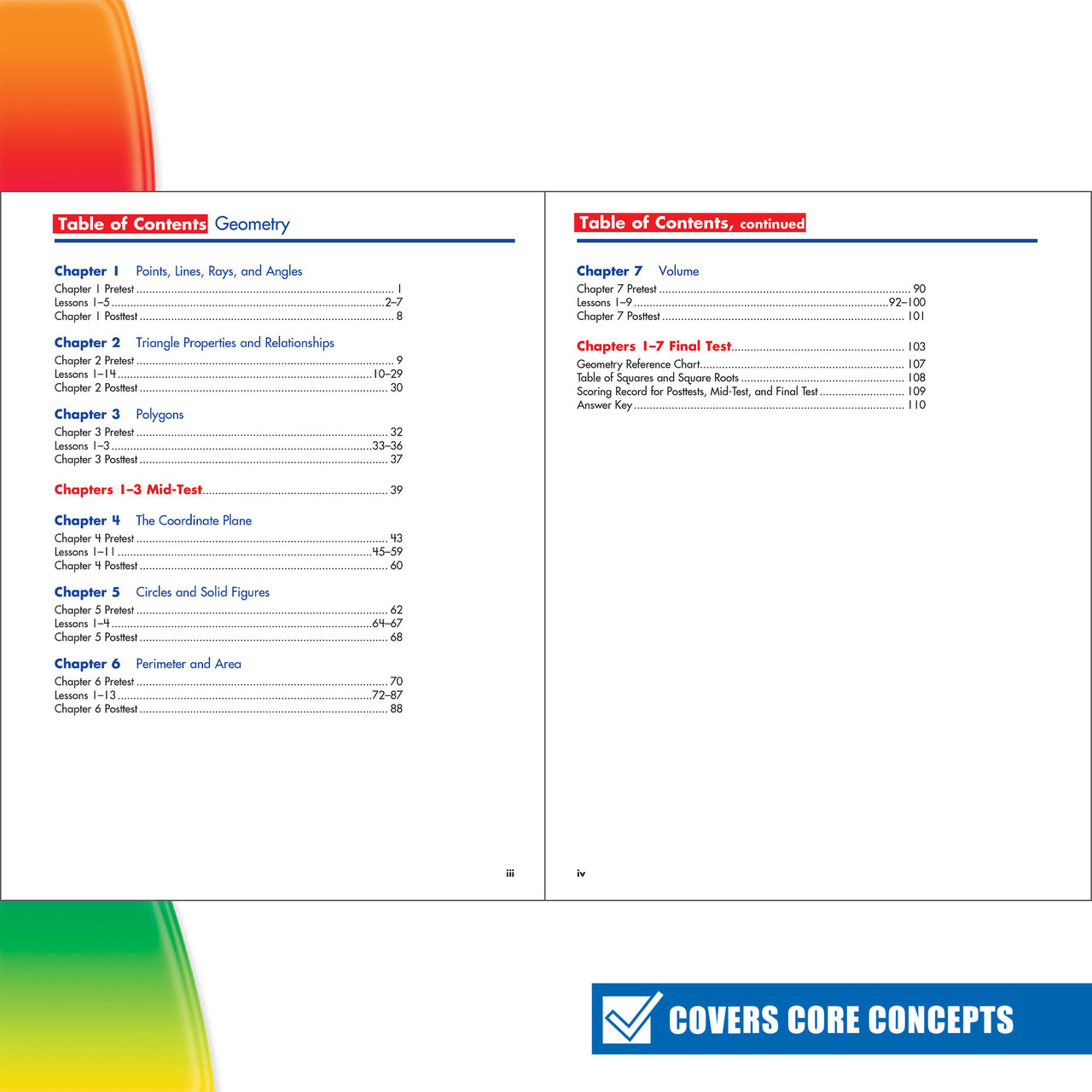 Grade 6-8 Spectrum Geometry Workbook eBook (PDF)
