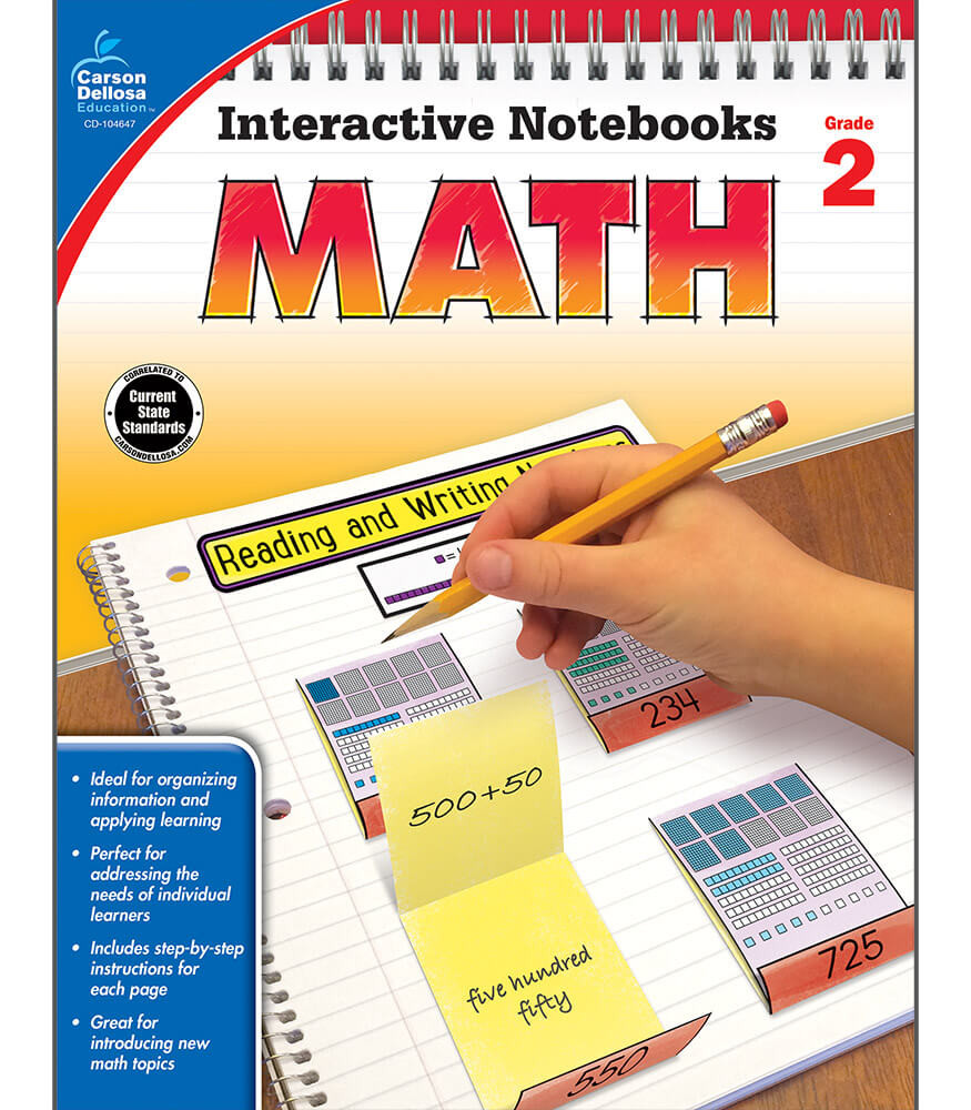 Interactive Notebooks: Math Resource Book Grade 2 eBook