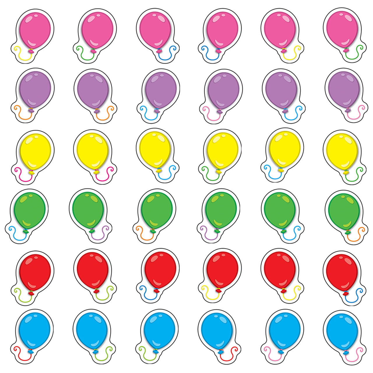 Balloons Mini Cutouts