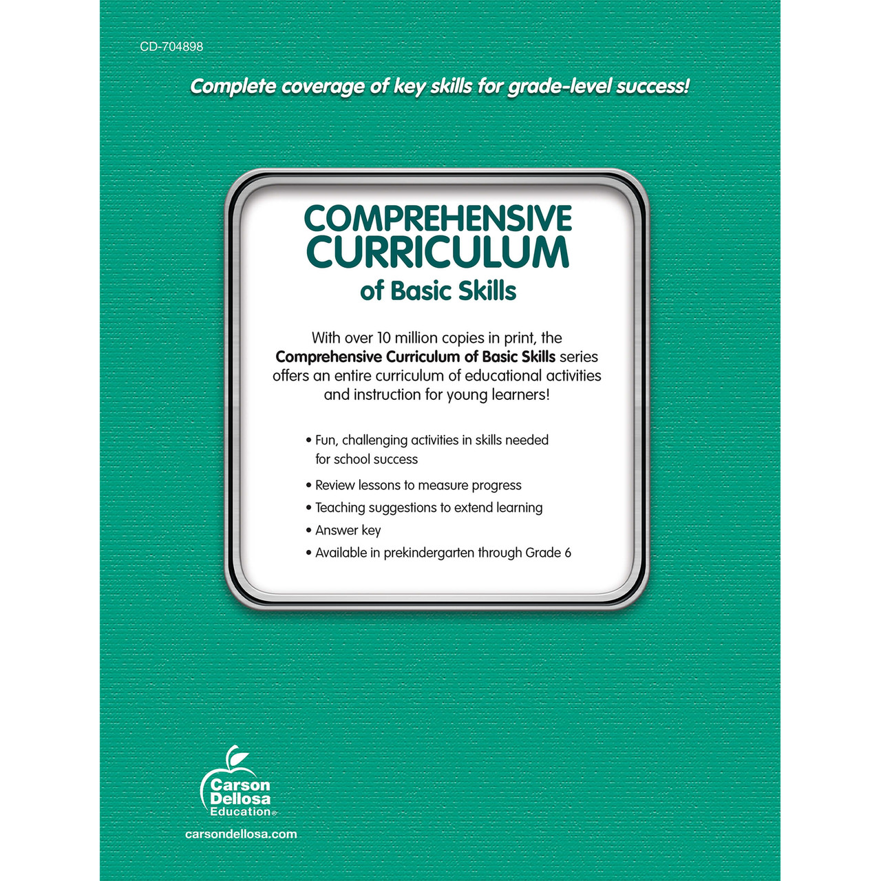 Grade 5 Comprehensive Curriculum of Basic Skills Workbook eBook (PDF)