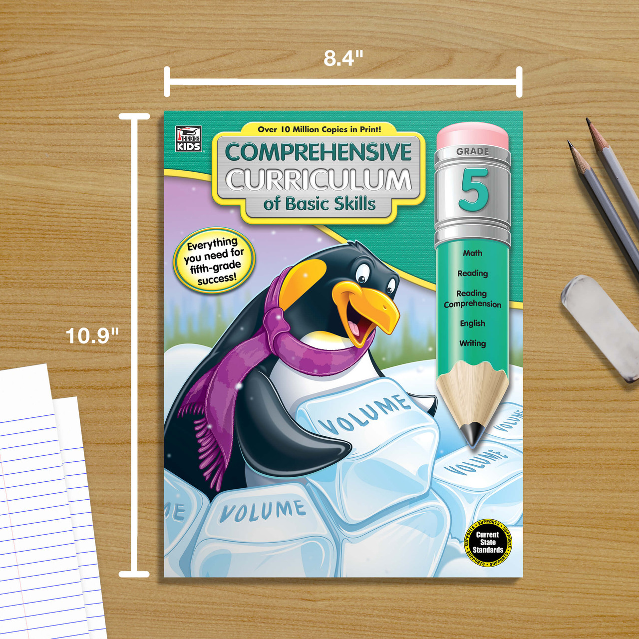 Grade 5 Comprehensive Curriculum of Basic Skills Workbook eBook