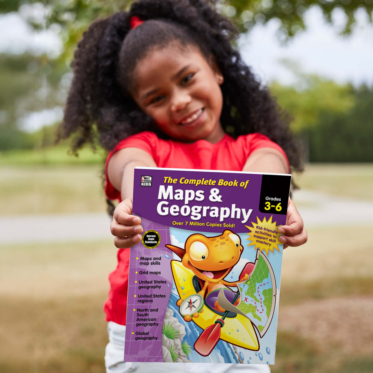 Grade 3-6 The Complete Book of Maps & Geography Workbook eBook (PDF)
