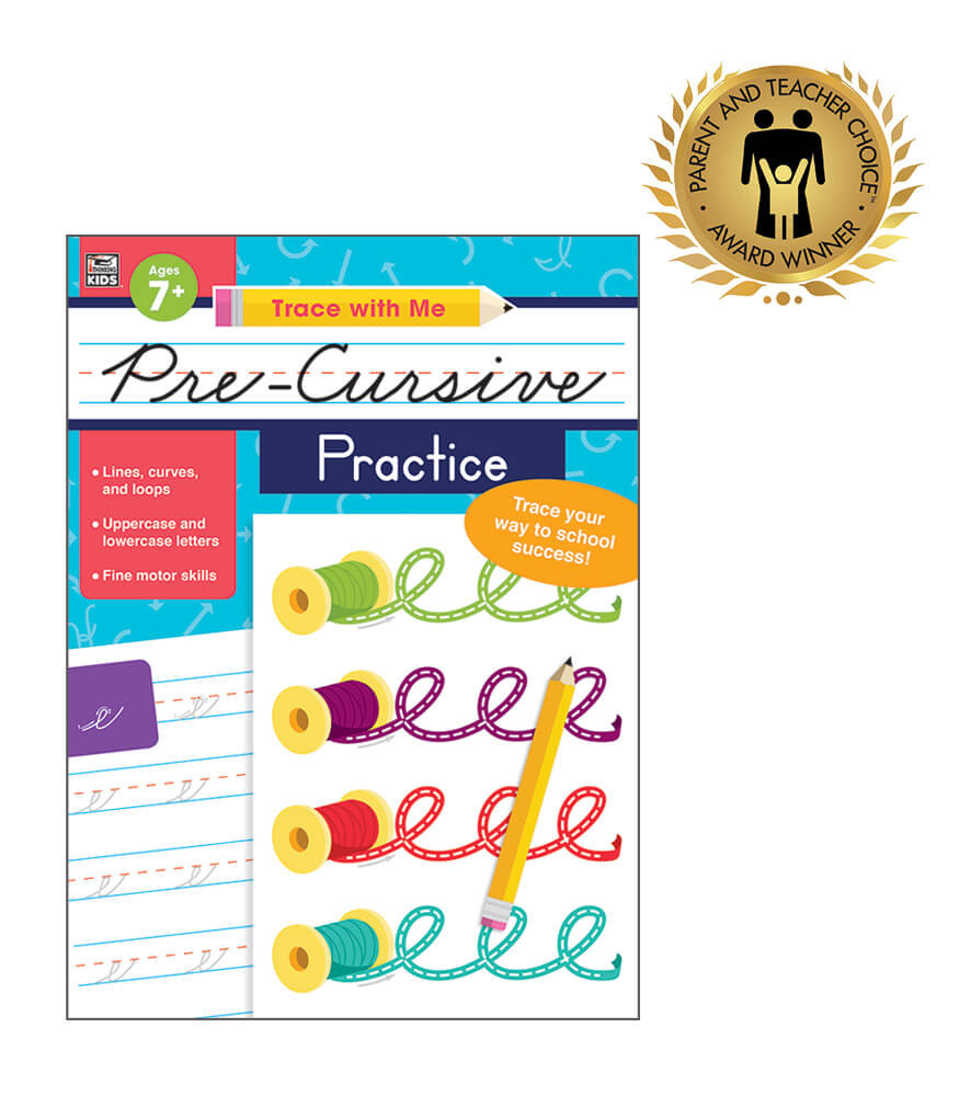 Trace with Me: Pre-Cursive Practice Activity Book Grade 2-5 eBook