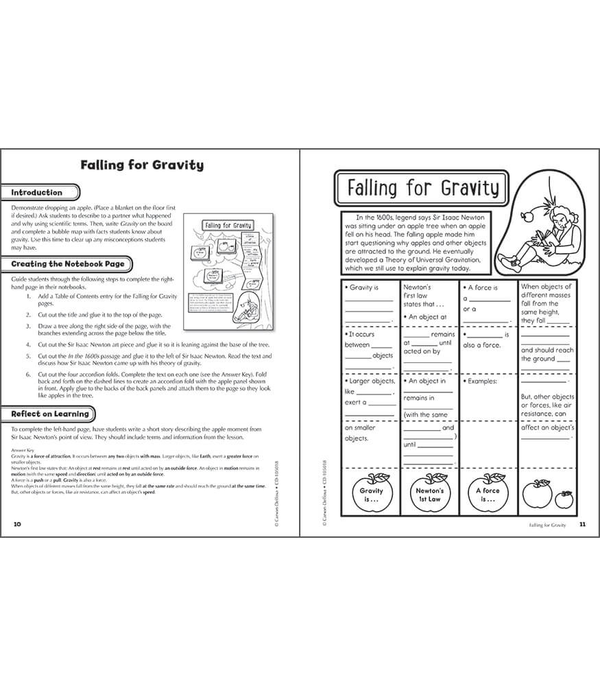 Grade 5 Interactive Notebooks: Seasonal Resource Book Paperback