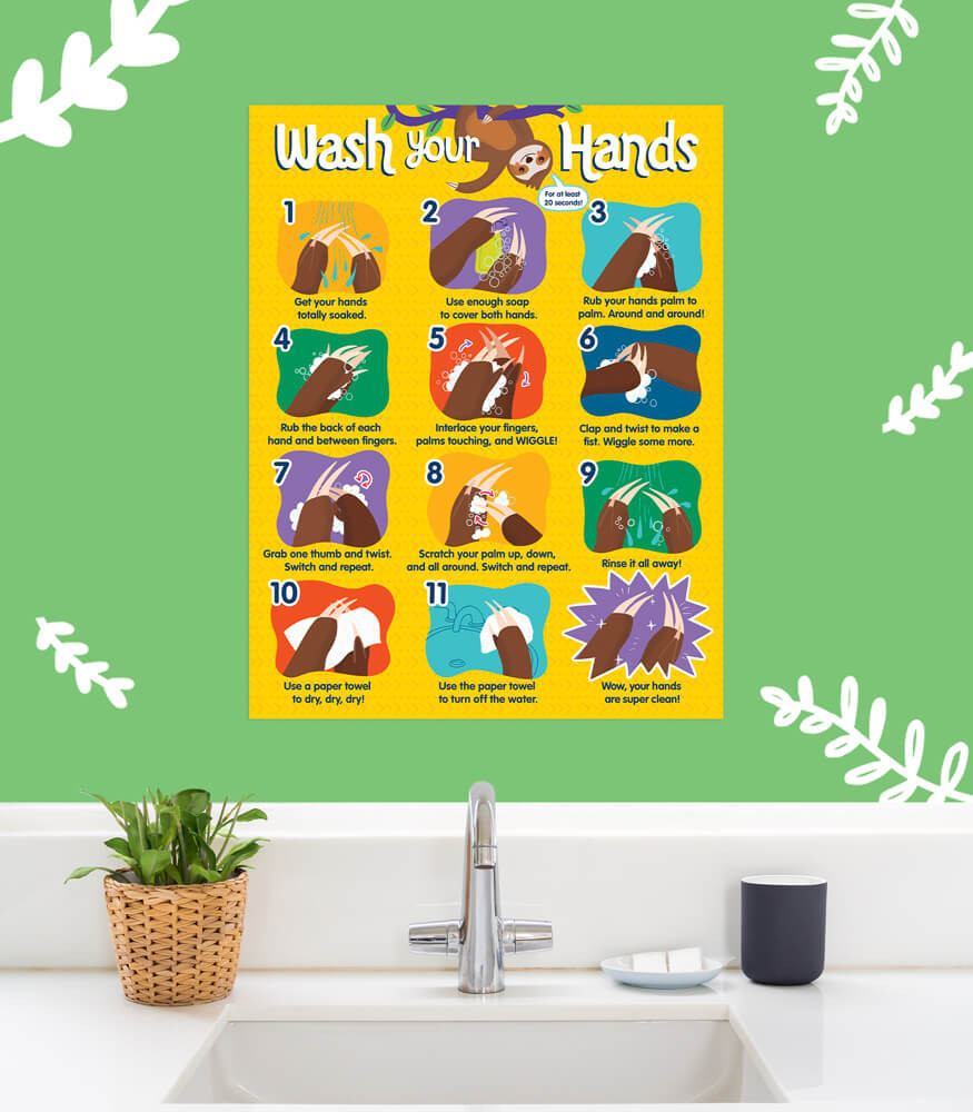Grade PK-5 Handwashing Chart