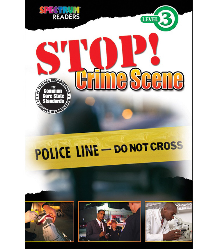STOP! Crime Scene Reader Free eBook | Carson Dellosa