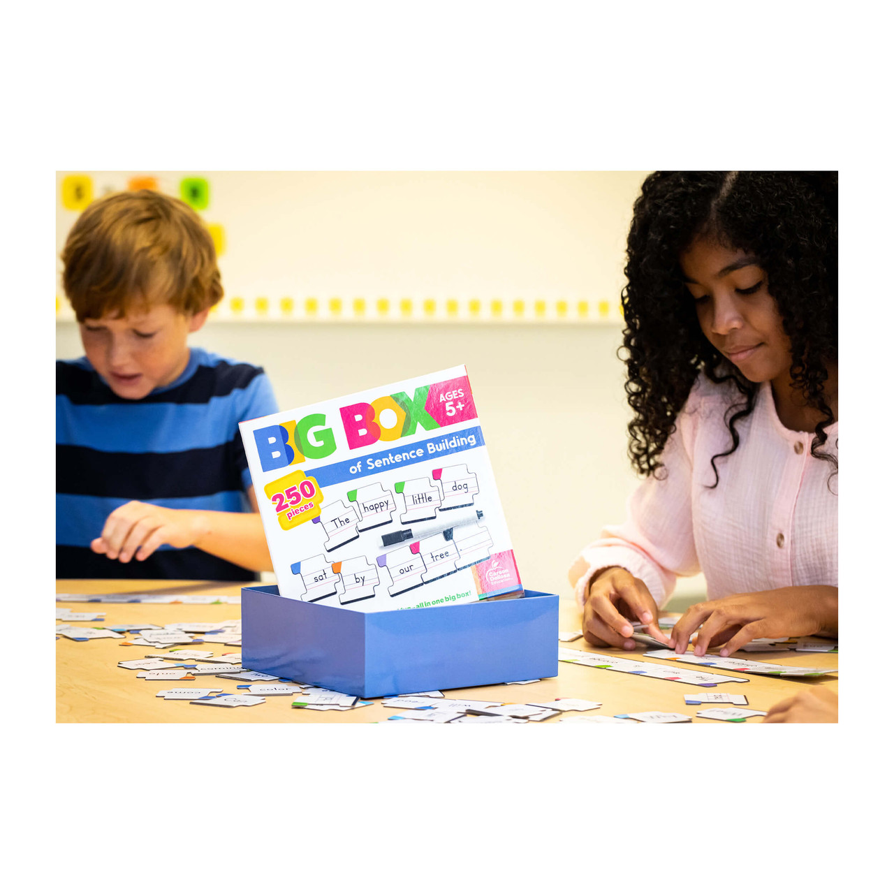 Grade K-3 Big Box of Sentence Building Puzzle