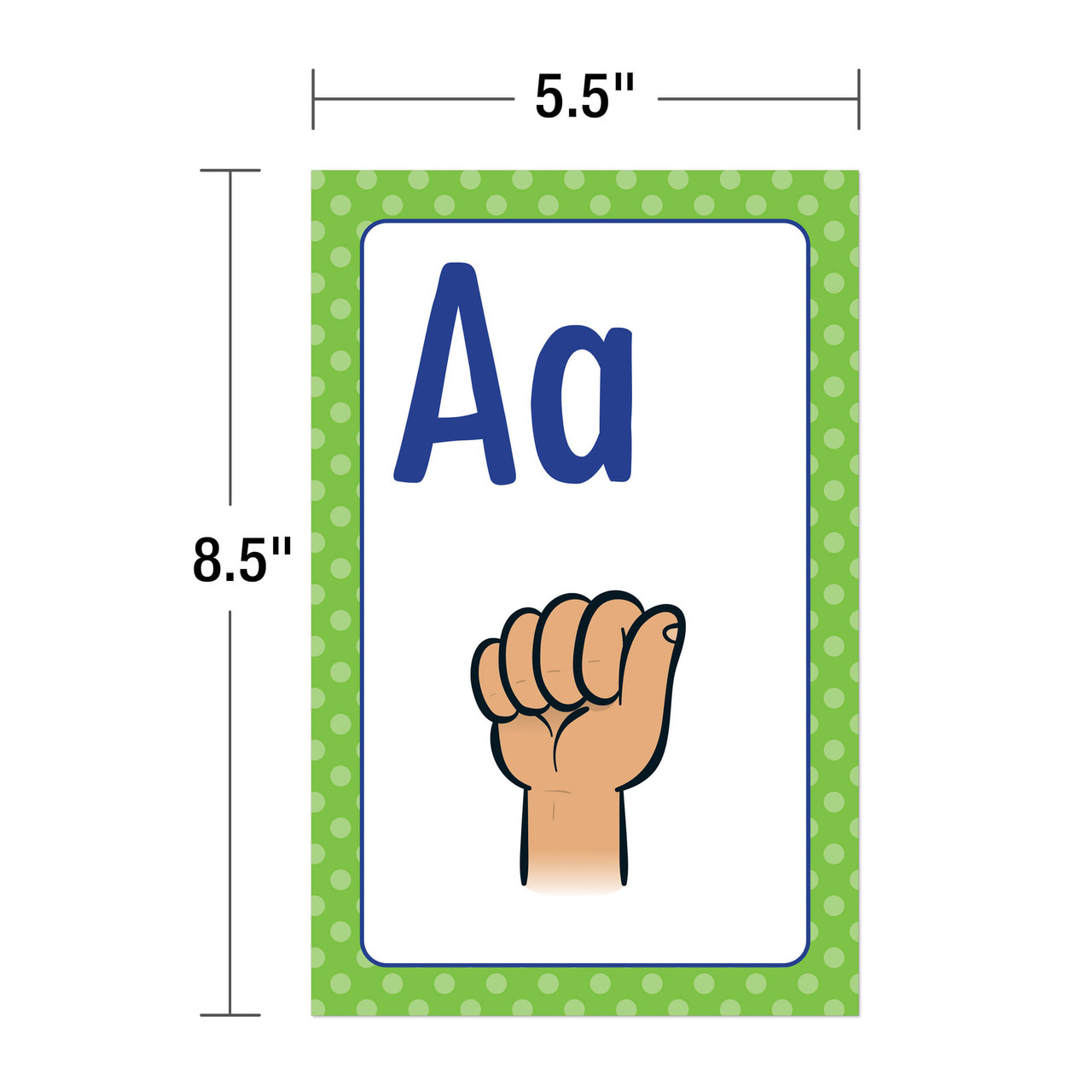 Grade PK-5 Mini Posters: Sign Language Alphabet Poster Set