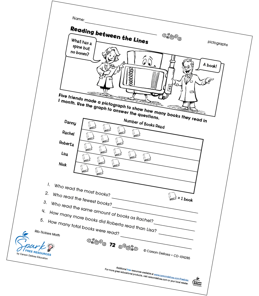 Reading Pictograph Free Printable | Carson Dellosa Education