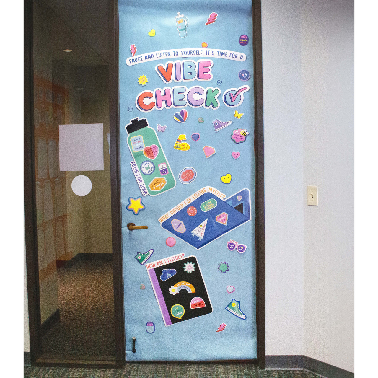 We Stick Together Vibe Check Bulletin Board Set