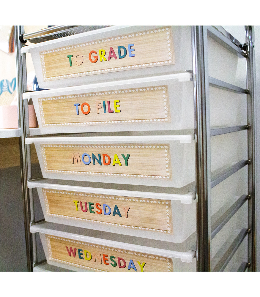 True to You Free Drawer Cart Labels | Carson Dellosa