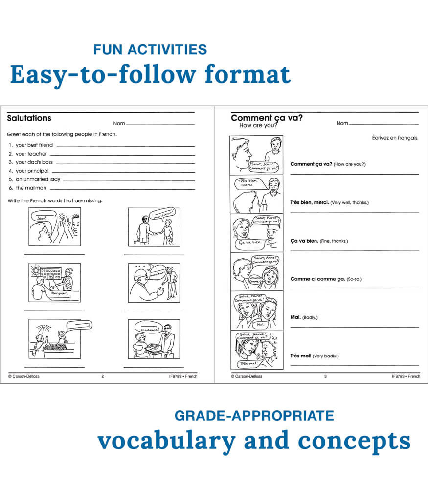 Grade 6-12 French Resource Book Paperback