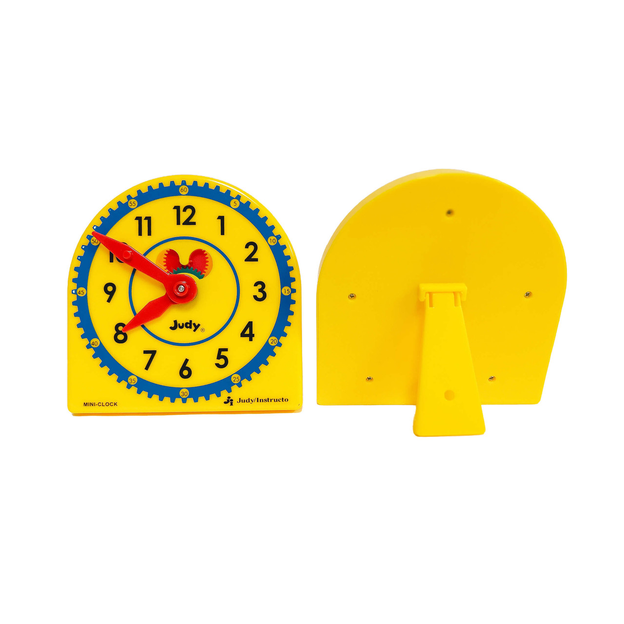 Grade K-3 6-Piece 5" x 5" Mini Judy® Clock Set
