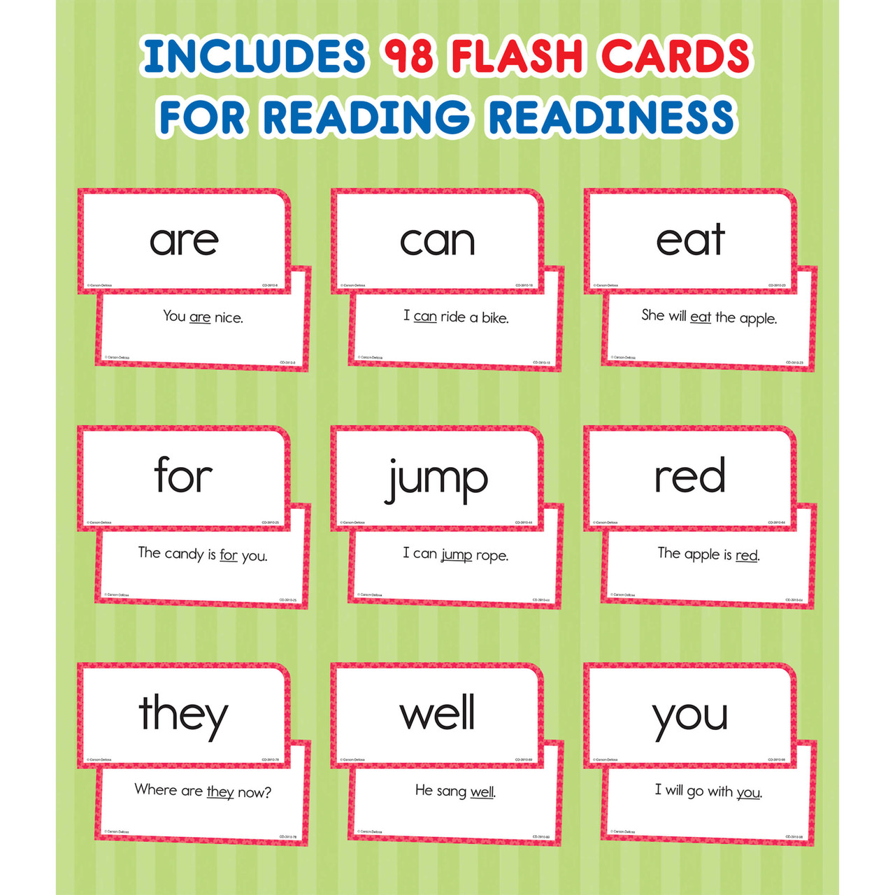 Grade 1-3 Basic Sight Words Flash Cards