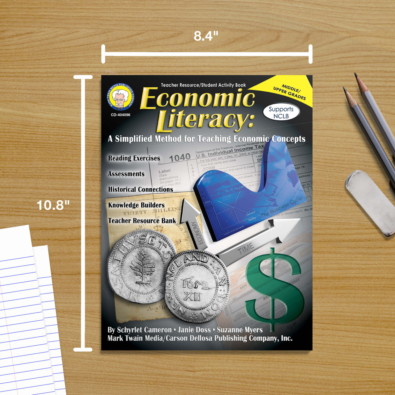 Grade 6-12 Economic Literacy Resource Book Paperback