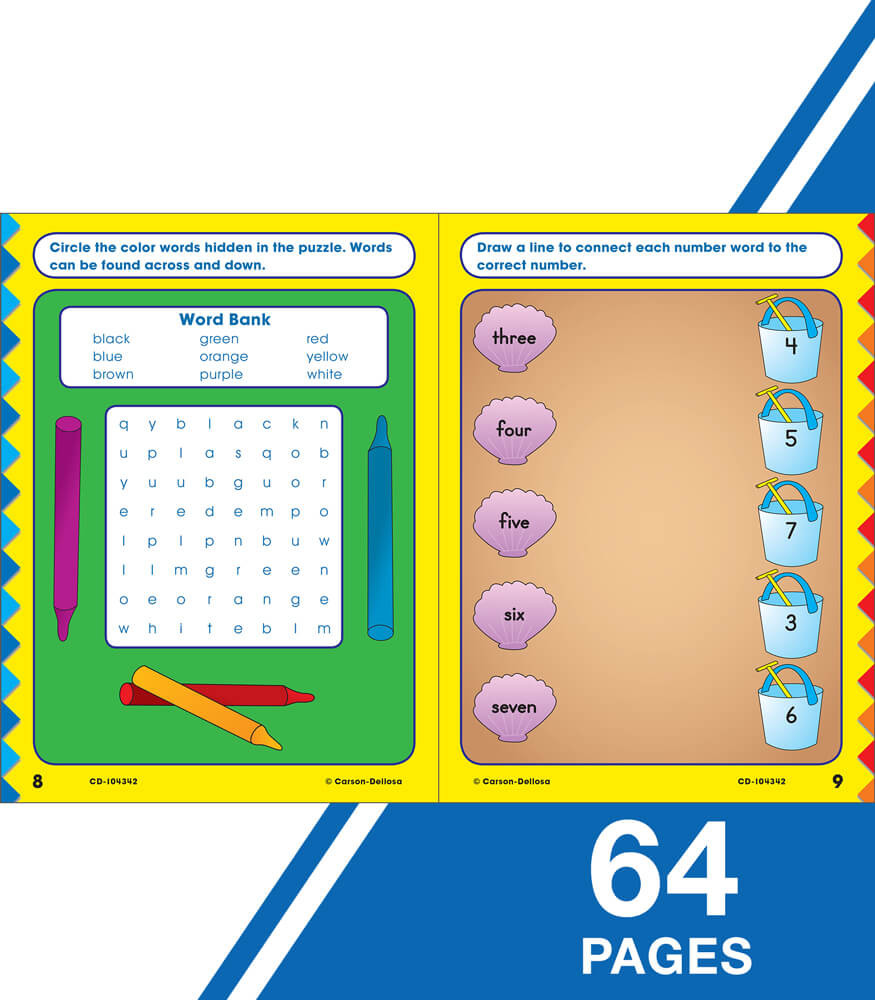 Grade K Home Workbooks Beginning Reading Workbook