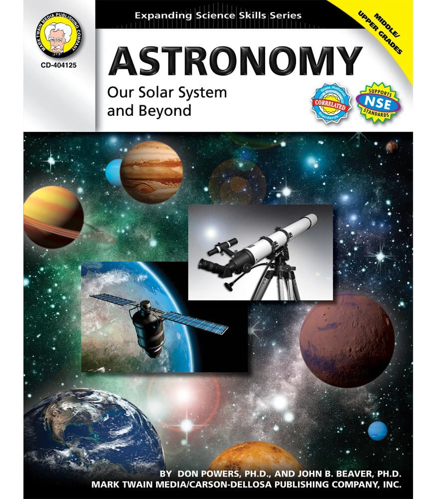 Grade 6-12 Astronomy Resource Book Paperback