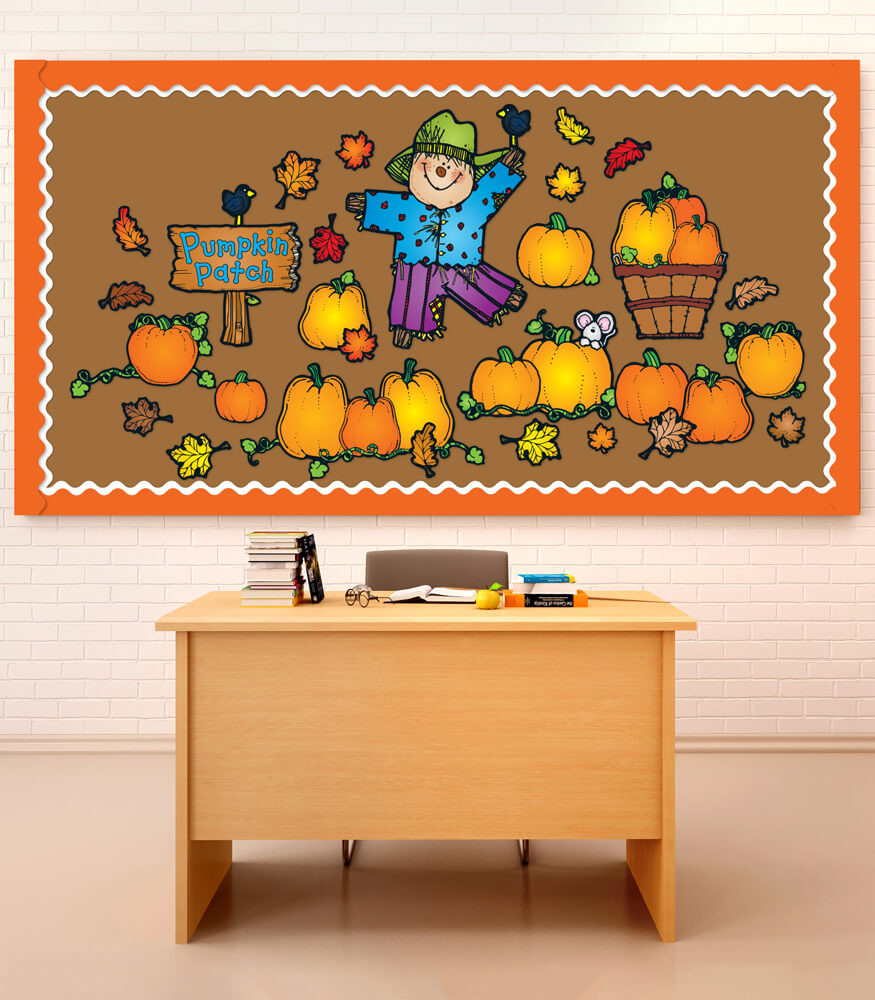 Pumpkin Patch Bulletin Board Set