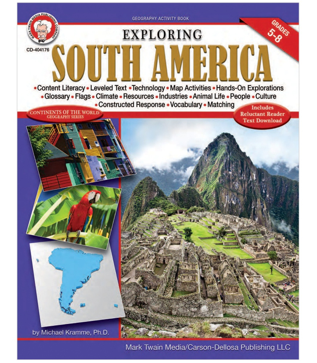Exploring South America Resource Book Grade 5-8 eBook