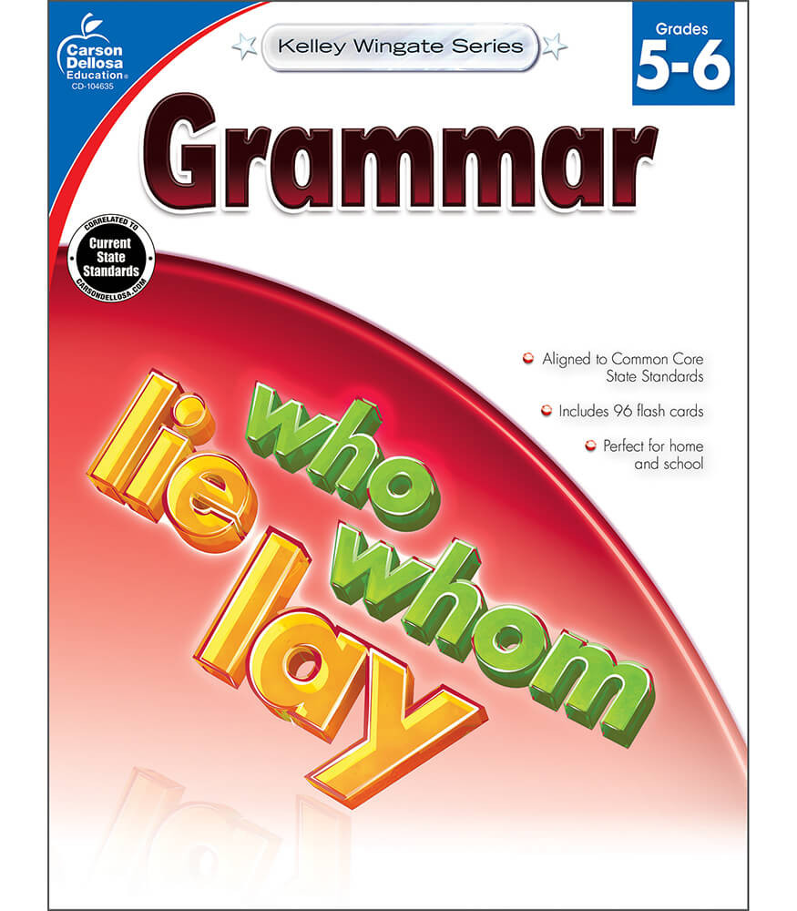 Kelley Wingate Grammar Workbook Grade 5-6 eBook