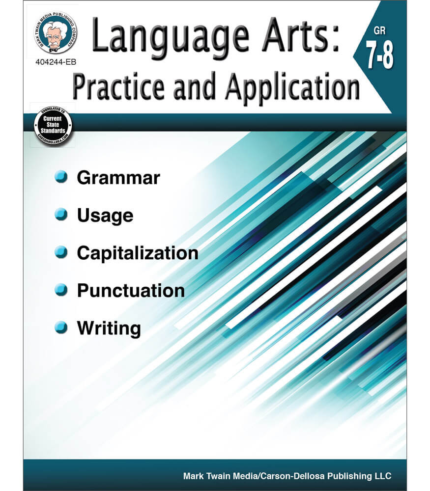 Language Arts: Practice and Application Resource Book Grade 7-8 eBook