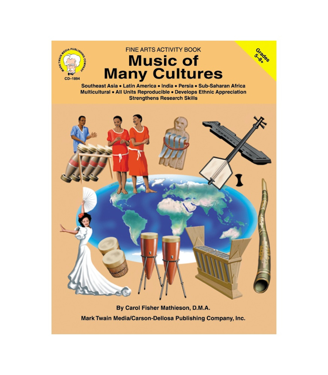 Music of Many Cultures Resource Book Grade 5-8 eBook