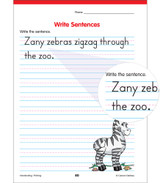Grade K-2 Handwriting: Printing Workbook Paperback
