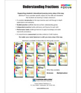 Spectrum Focus: Understanding Fractions Workbook Grade 3 eBook