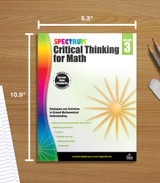 Grade 3 Spectrum Critical Thinking for Math Workbook Paperback