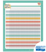 We Belong Chart and Printable Poster Set
