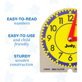 Grade K-3 12-piece Mini Judy® Clock Set
