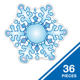 Grade PK-8 Snowflakes DJ Inkers Cutouts