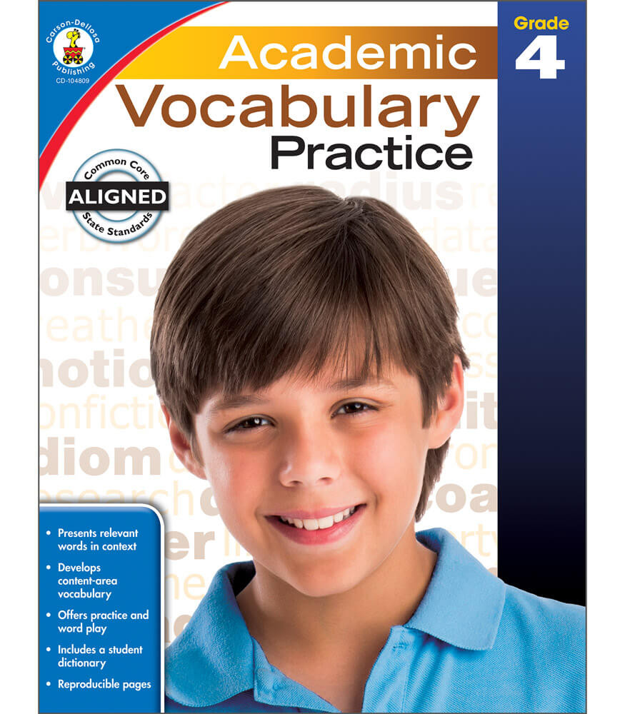 Academic Vocabulary Practice Workbook Grade 4 eBook