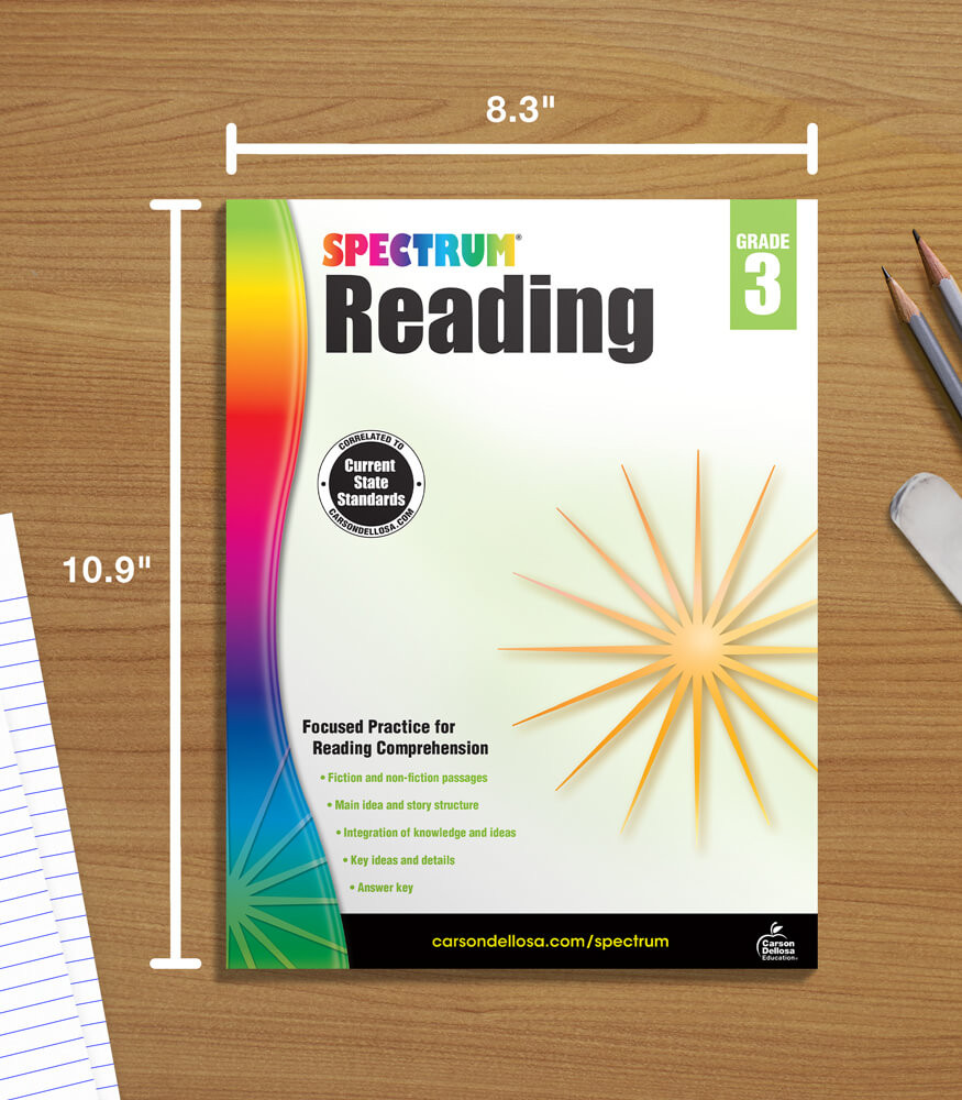 Grade 3 Spectrum Reading Workbook eBook (PDF)