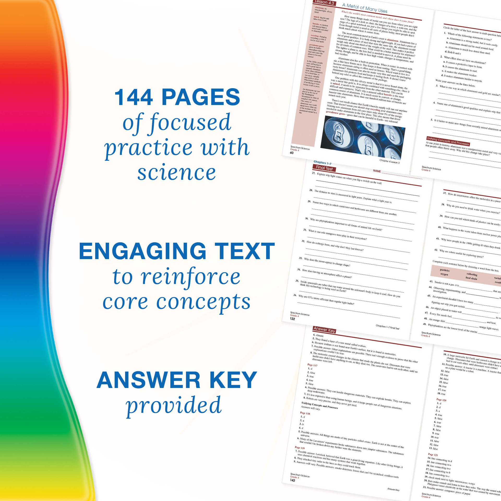 Grade 4 Spectrum Science Workbook eBook (PDF)