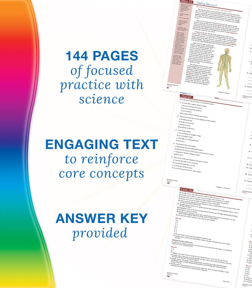 Grade 5 Spectrum Science Workbook Paperback