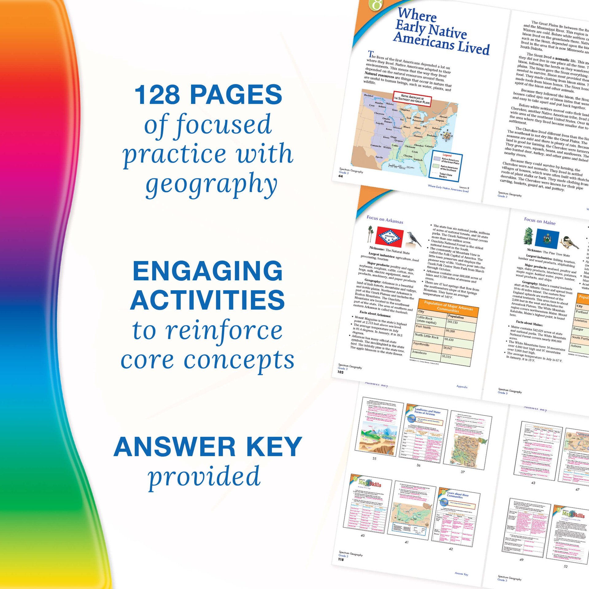 Grade 3 Spectrum Geography Workbook eBook (PDF)