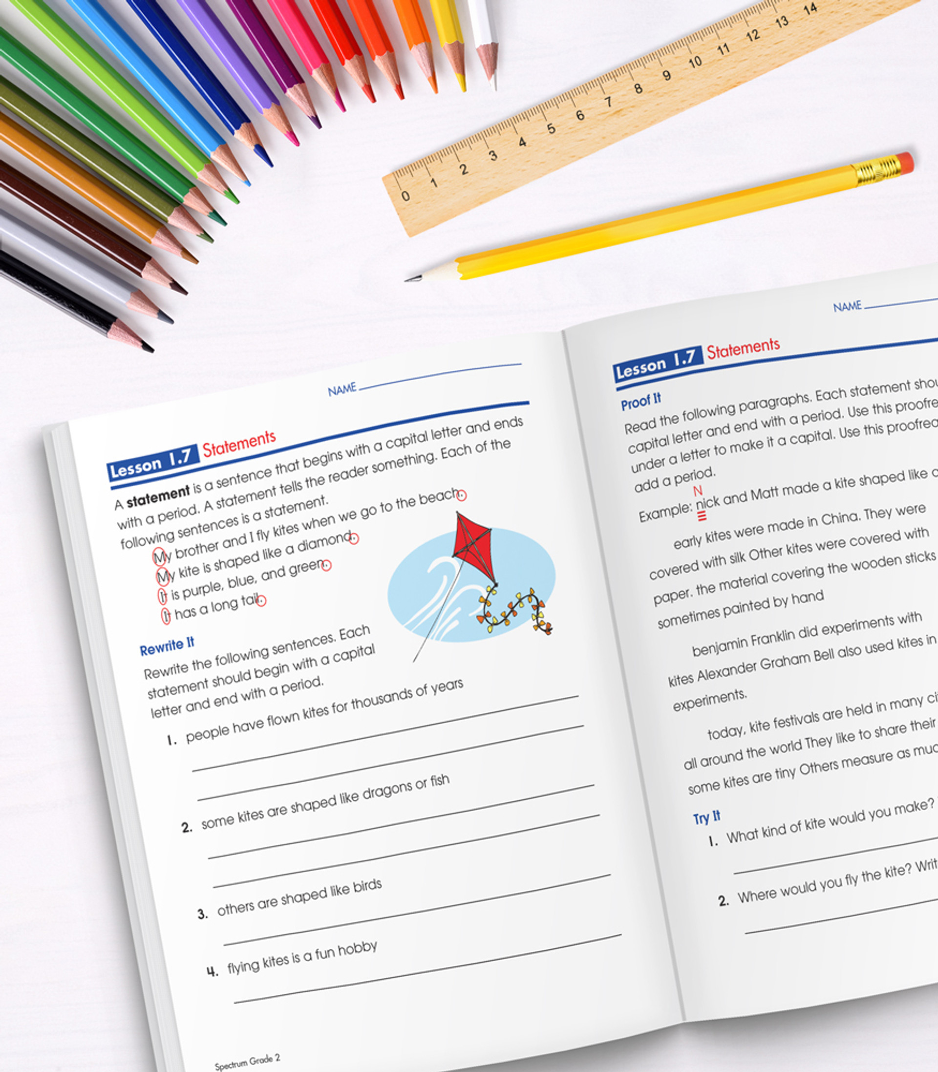 Spectrum Second Grade Workbook Grade 2 eBook