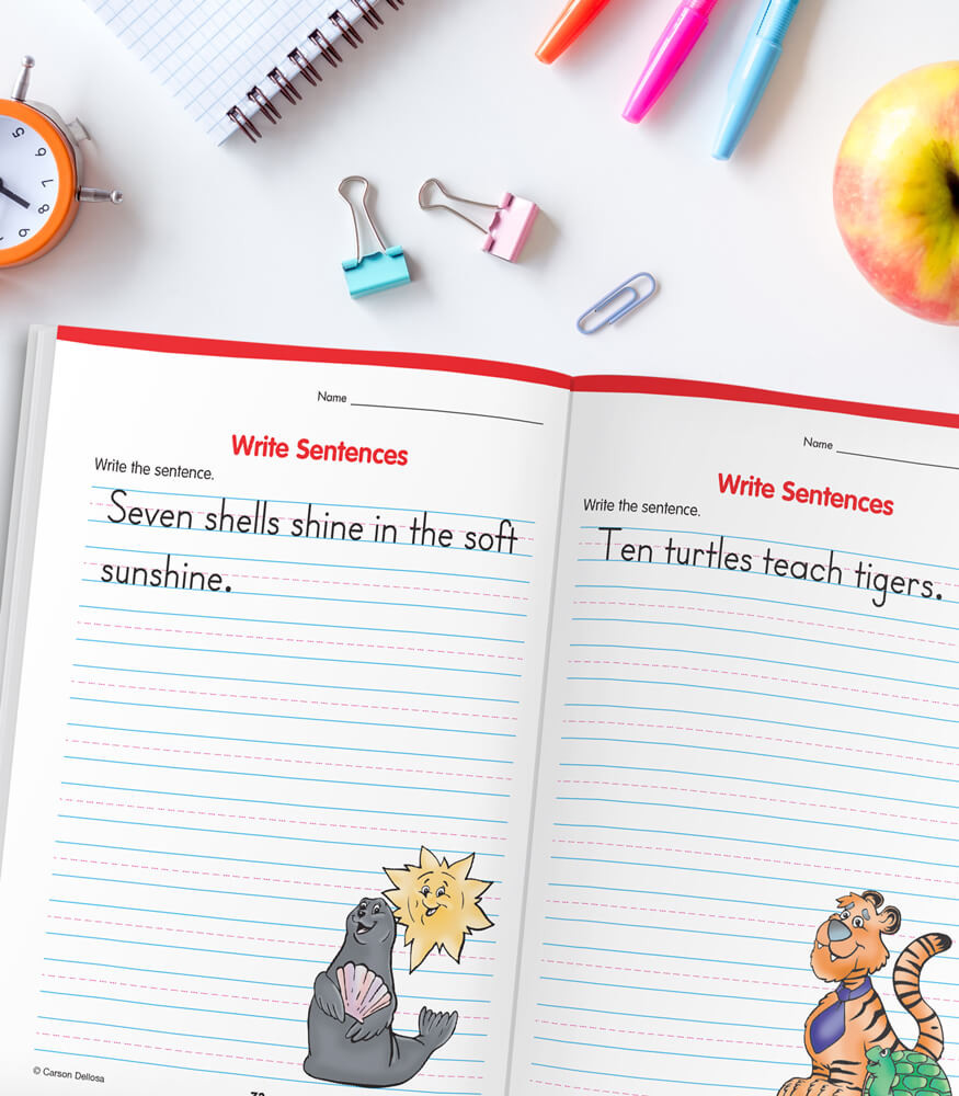 Grade K-2 Handwriting: Printing Workbook eBook (PDF)