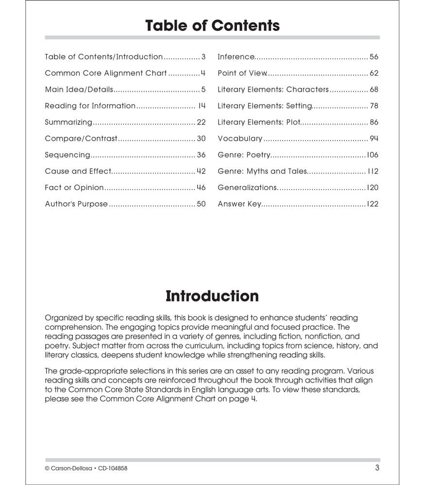 Grade 8 Reading Comprehension Workbook eBook (PDF)