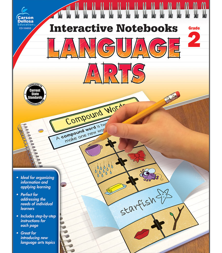 Interactive Notebooks: Language Arts Resource Book Grade 2 eBook