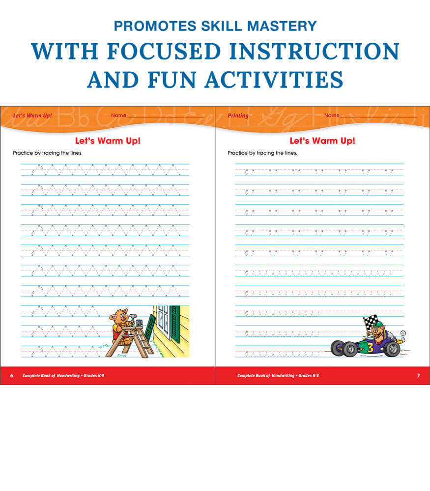 Grade K-3 The Complete Book of Handwriting Workbook eBook (PDF)