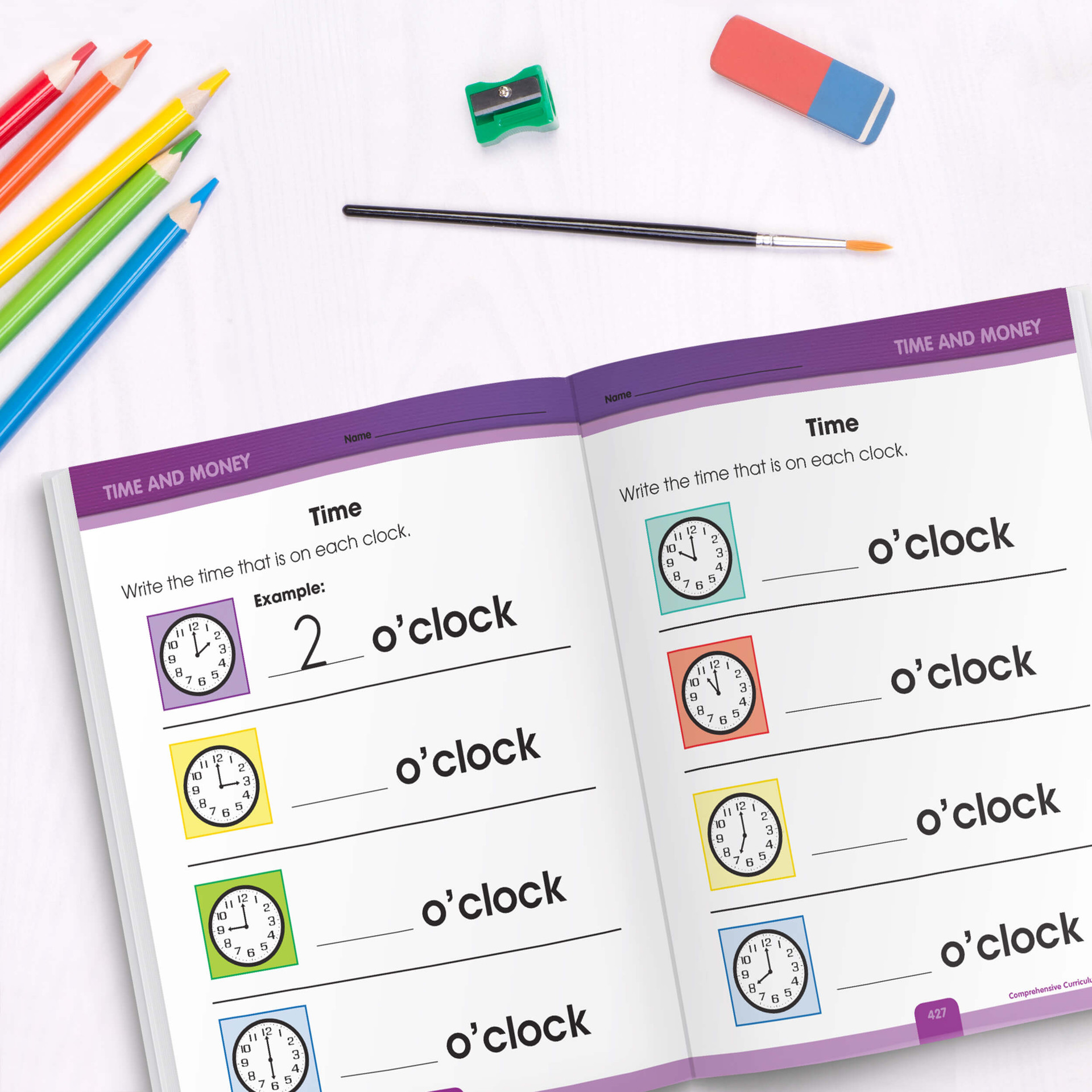 Grade K Comprehensive Curriculum of Basic Skills Workbook eBook