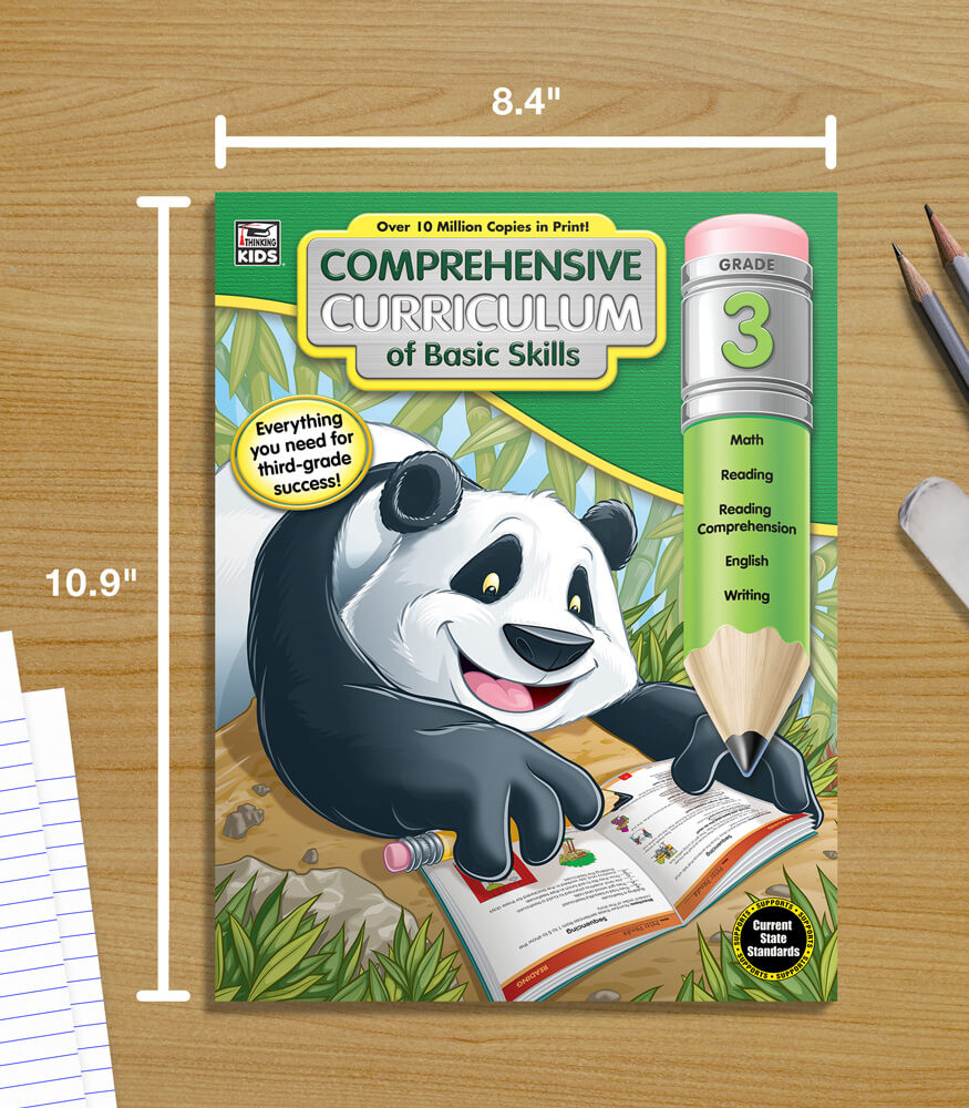 Grade 3 Comprehensive Curriculum of Basic Skills Workbook eBook (PDF)