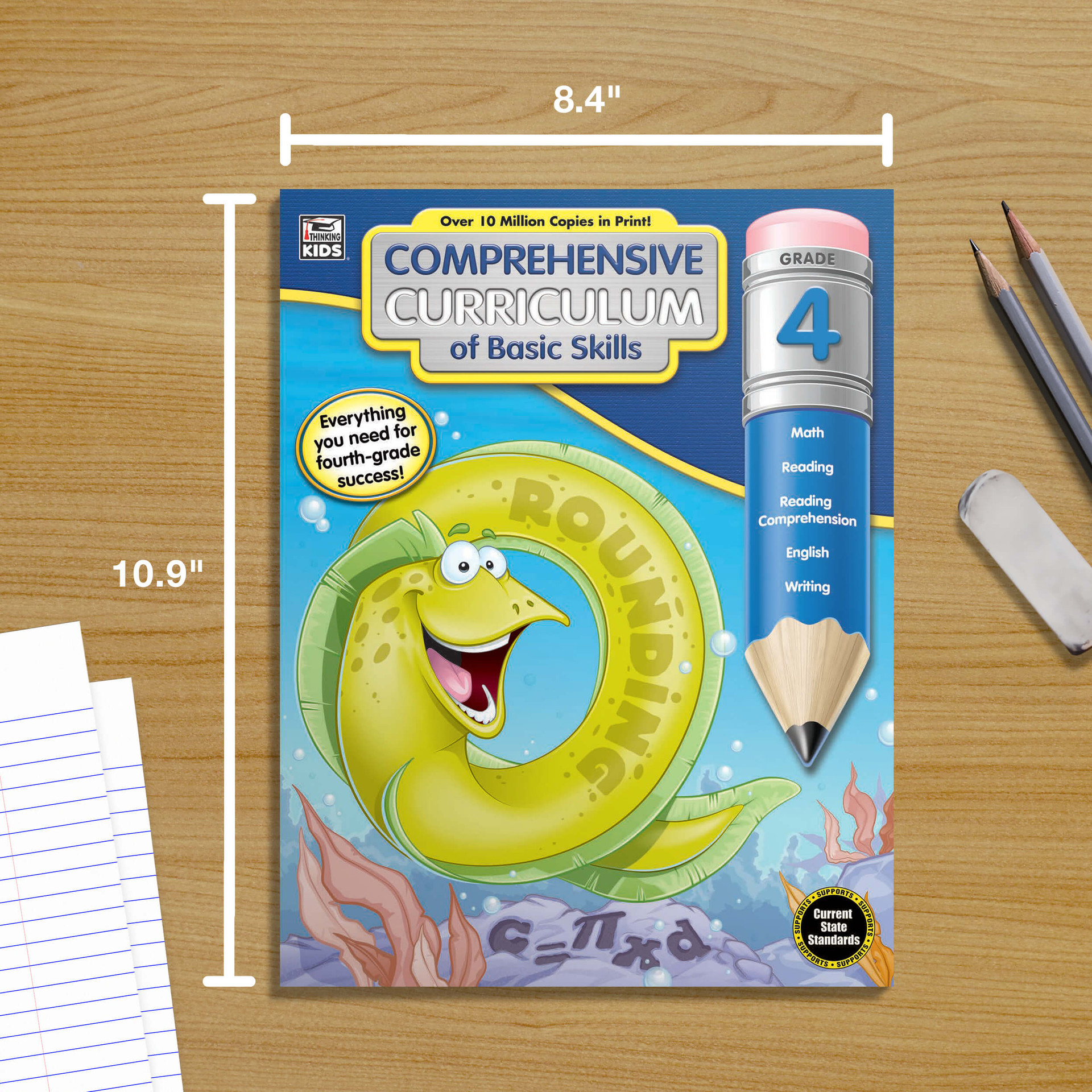 Grade 4 Comprehensive Curriculum of Basic Skills Workbook eBook (PDF)