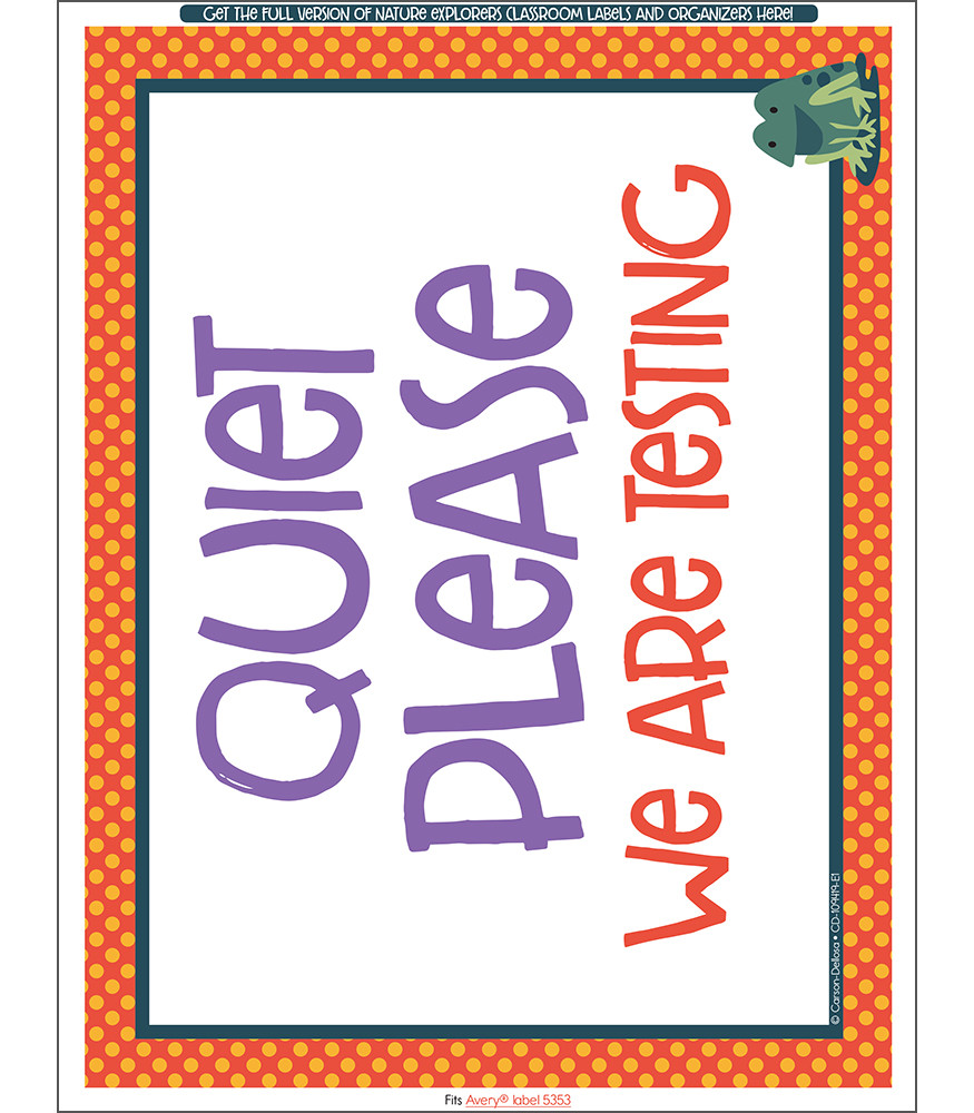 Nature Explorers Printable Labels & Organizers